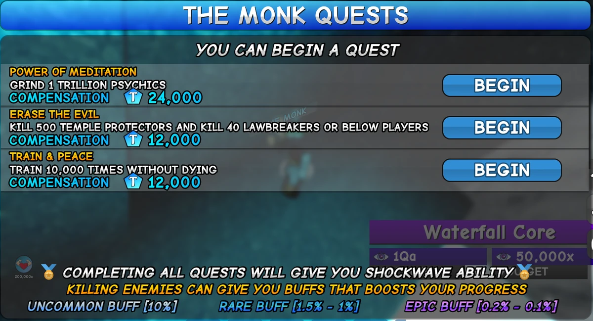 Monk NPC | Super Power Legends Wiki | Fandom