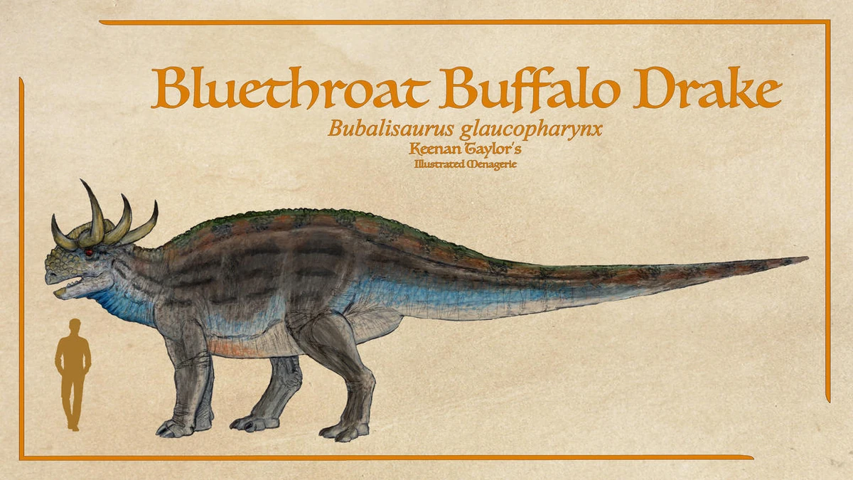 Bluethroat Buffalo Drake | Power Level World Wiki | Fandom