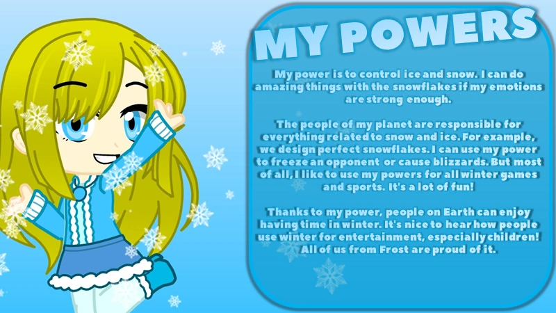 Power of Ice and Snow | PowerGirls Wiki | Fandom