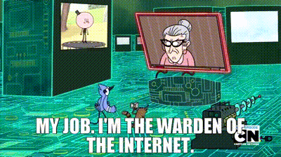 Regular Show Computer Gif