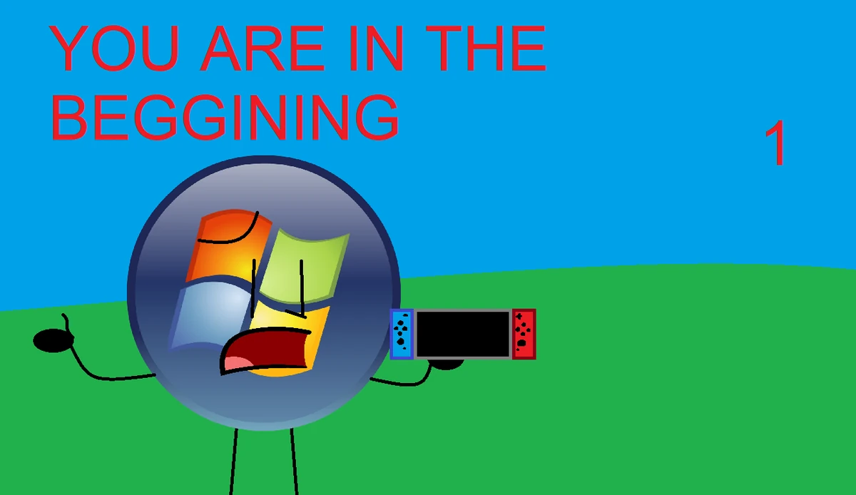 You are in the beggining! | PowerPoint Battle Wiki | Fandom