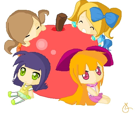 Chibi Power Puff Girls Base | Powerpuff Base Wiki | Fandom
