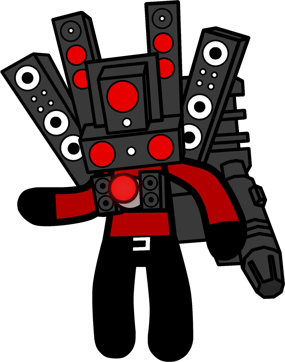 Titan Speaker-puff Man | Powerpuff Base Wiki | Fandom