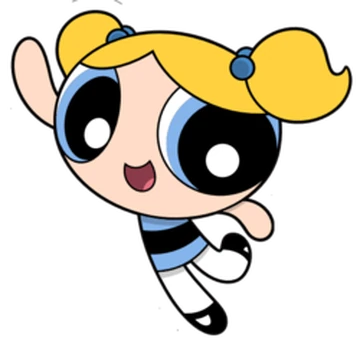 Powerpuff Girls Bubbles Happy