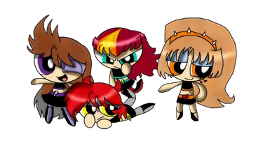 The RowdyRage Girls. | Powerpuff Base Wiki | Fandom