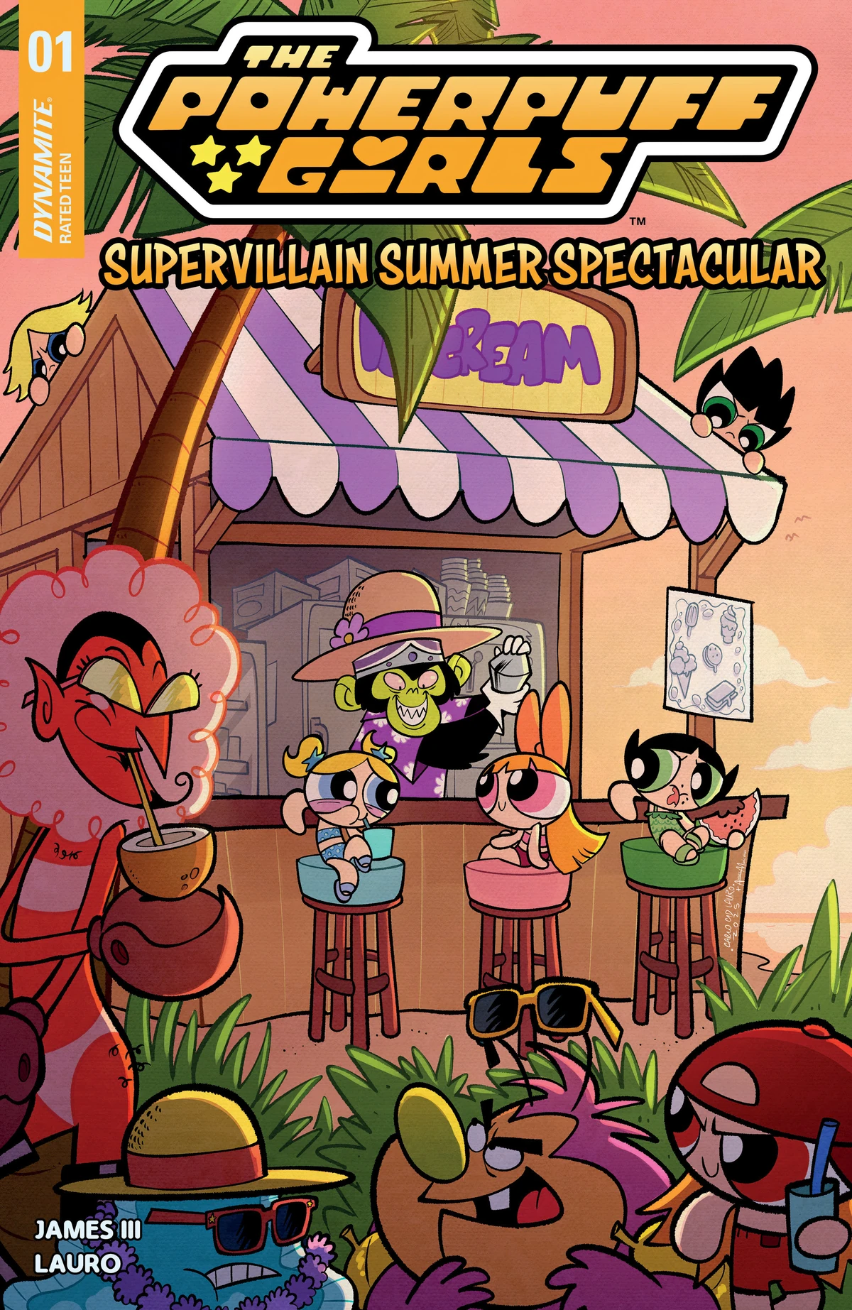 Dynamite: The Powerpuff Girls Supervillain Summer Spectacular Issue 01 ...