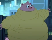 Pig-in-a-blanket monster | Powerpuff Girls Wiki | Fandom