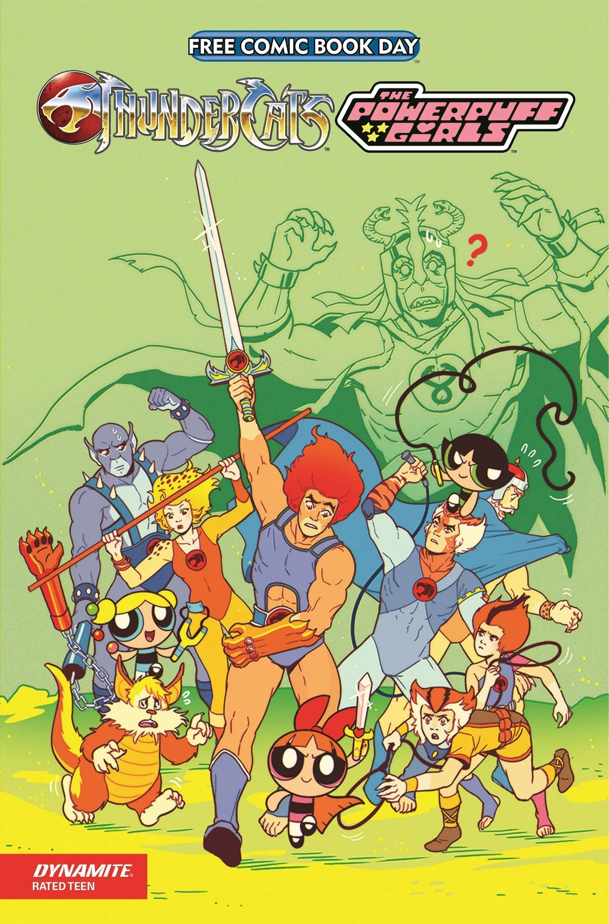 Dynamite: ThunderCats/The Powerpuff Girls Issue 00 | Powerpuff Girls ...