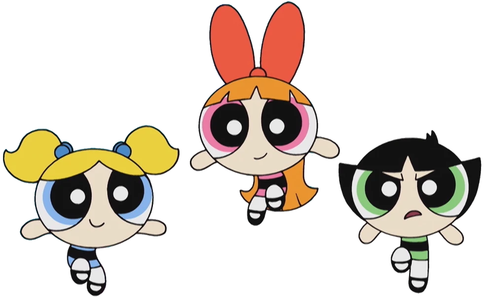 Power Puff Girls Botao De Ouro