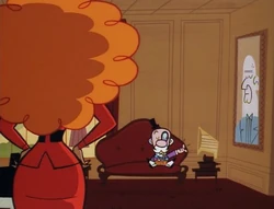 Miss Bellum Taking A Shower