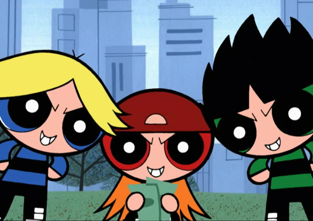 The Powerpuff Girls Rowdyruff Boys 1x12 Monkey See, Doggy Two