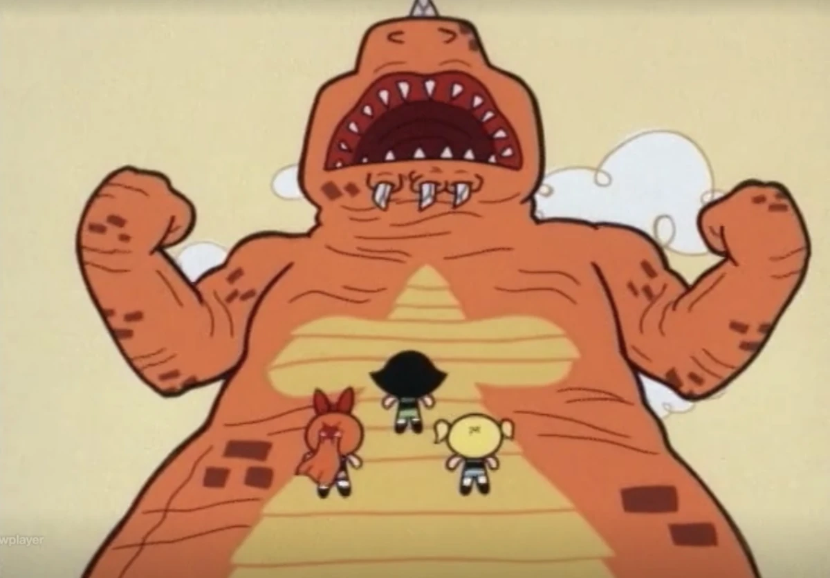 Three Girls and a Monster | Powerpuff Girls Wiki | Fandom