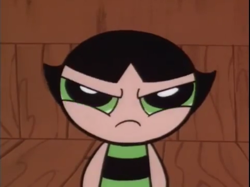 Buttercup Powerpuff Girls Angry