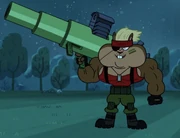 Commando Chipmunk | Powerpuff Girls Wiki | Fandom