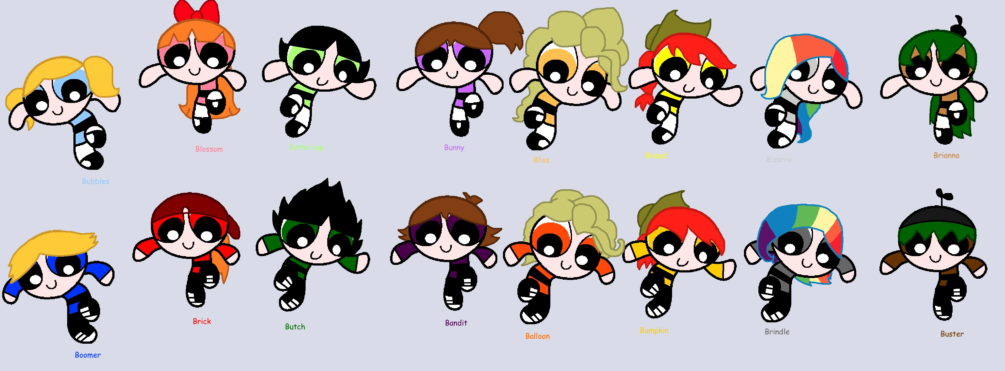 Powerpuff Boys Vs Powerpuff Girls
