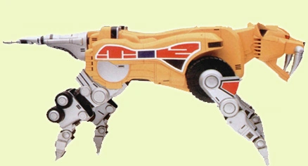 Sabertooth Tiger Dinozord | Wiki Power Ranger | Fandom
