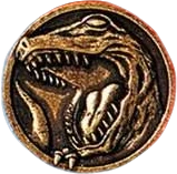 Mighty Morphin Power Rangers Red Ranger Coin