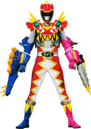 Kyoryu Red | RangerWiki | Fandom