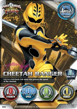Yellow Jungle Fury Ranger