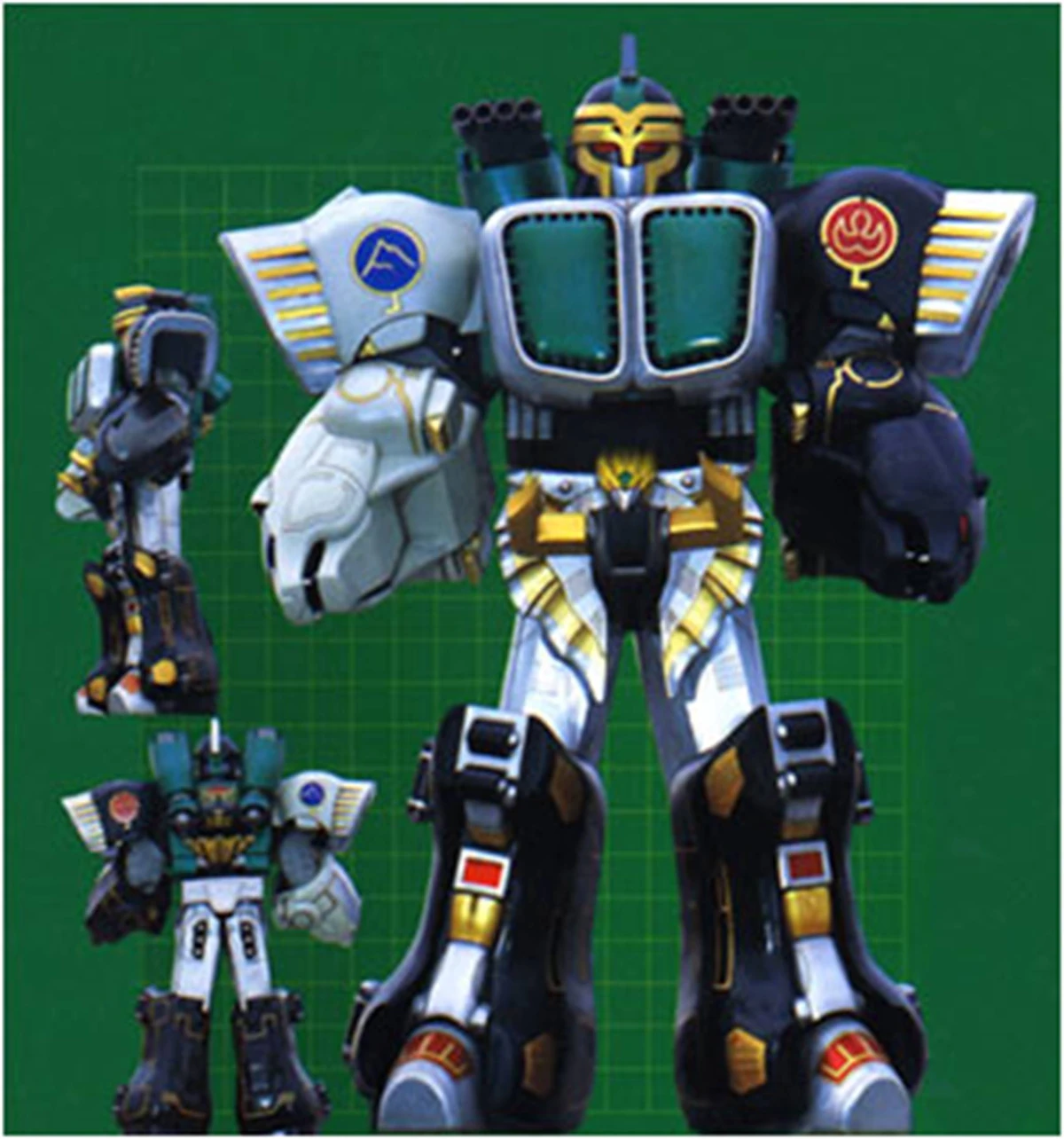 Comparison:Hyakuju Gattai GaoMuscle vs. Kongazord | RangerWiki | Fandom