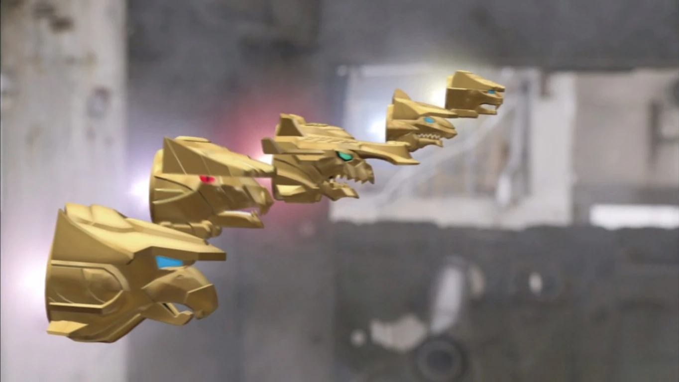 Power Rangers Megaforce Megazord Dragon