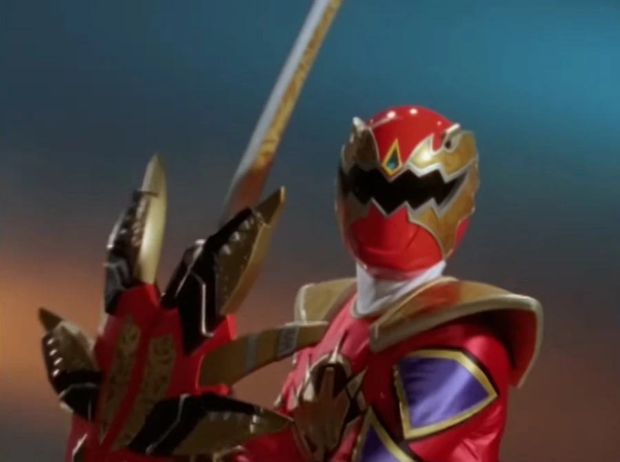 Power Rangers Dino Thunder Red Ranger Super Dino Mode