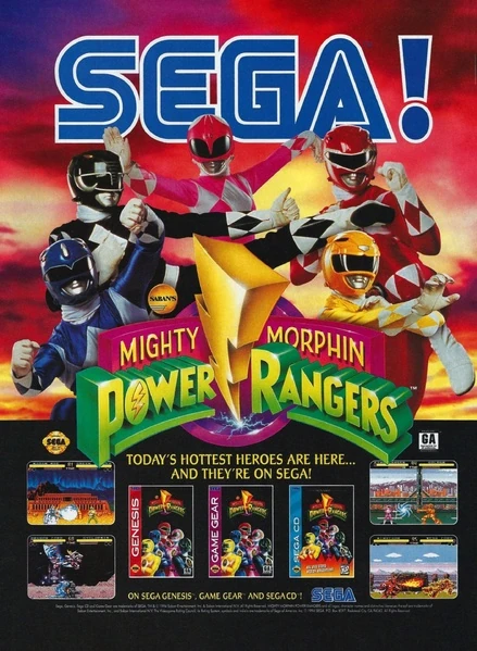 Mighty Morphin Power Rangers (Game Gear) | RangerWiki | Fandom