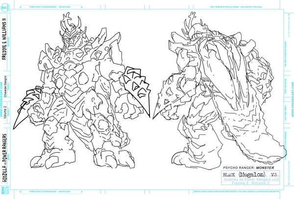 Psycho Ranger Megalon | RangerWiki | Fandom