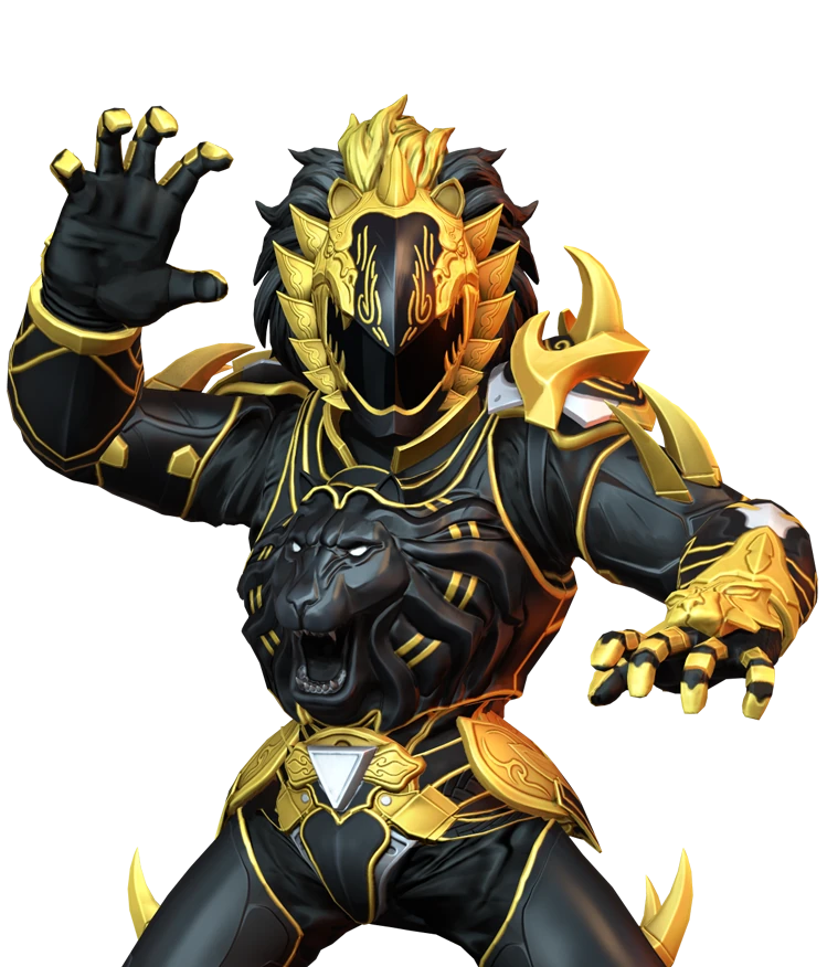 Power Rangers Jungle Fury Black Lion