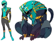 Blue Omega Ranger | RangerWiki | Fandom