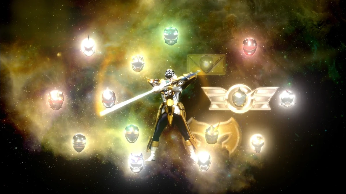 Gokai Blue Gold Mode