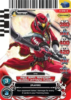 Power Rangers Rpm Red Ranger