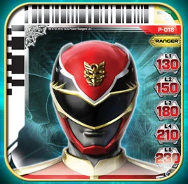 Power Rangers Super Megaforce Ranger Keys Scan