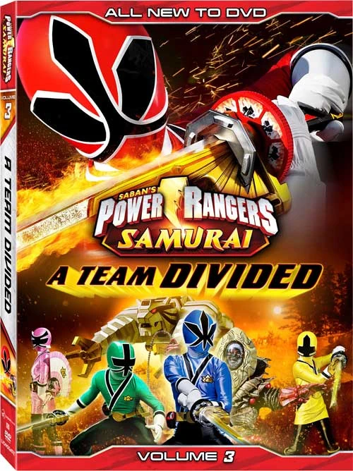 Power Rangers Samurai Volume 3: A Team Divided | RangerWiki | Fandom