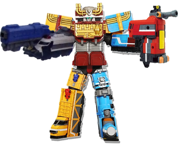 Ressha Gattai Diesel-Oh | RangerWiki | Fandom