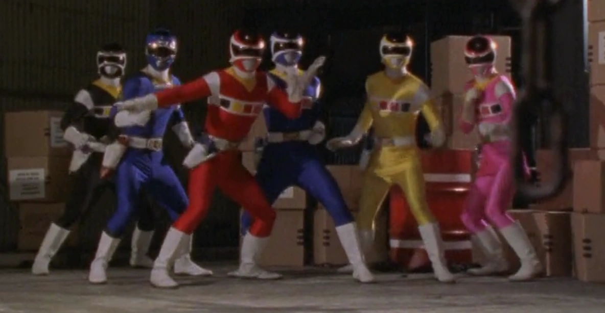 Power Rangers In Space Cast