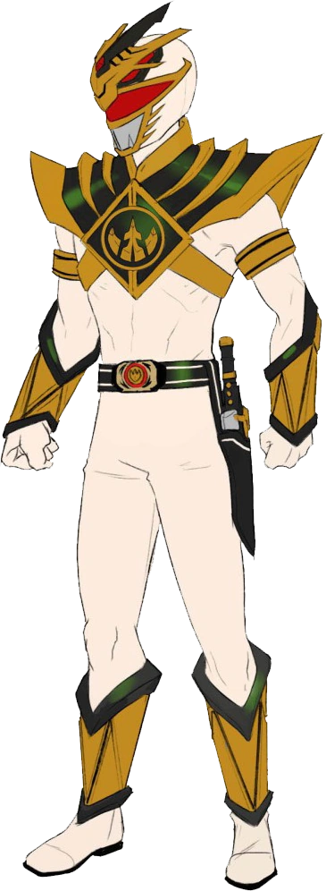 White Power Ranger Concept Art