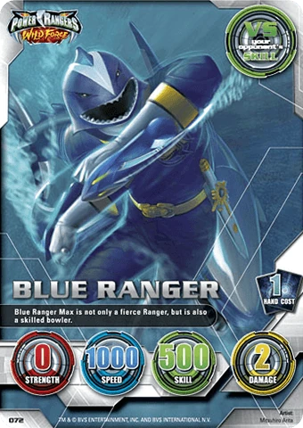 Power Rangers Wild Force Blue Ranger