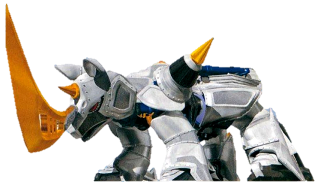 Power Rangers Furia Da Selva Rinoceronte Zord