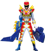 Kyoryu Red | RangerWiki | Fandom