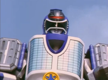 Power Rangers Lightspeed Rescue Titanium Ranger Megazord