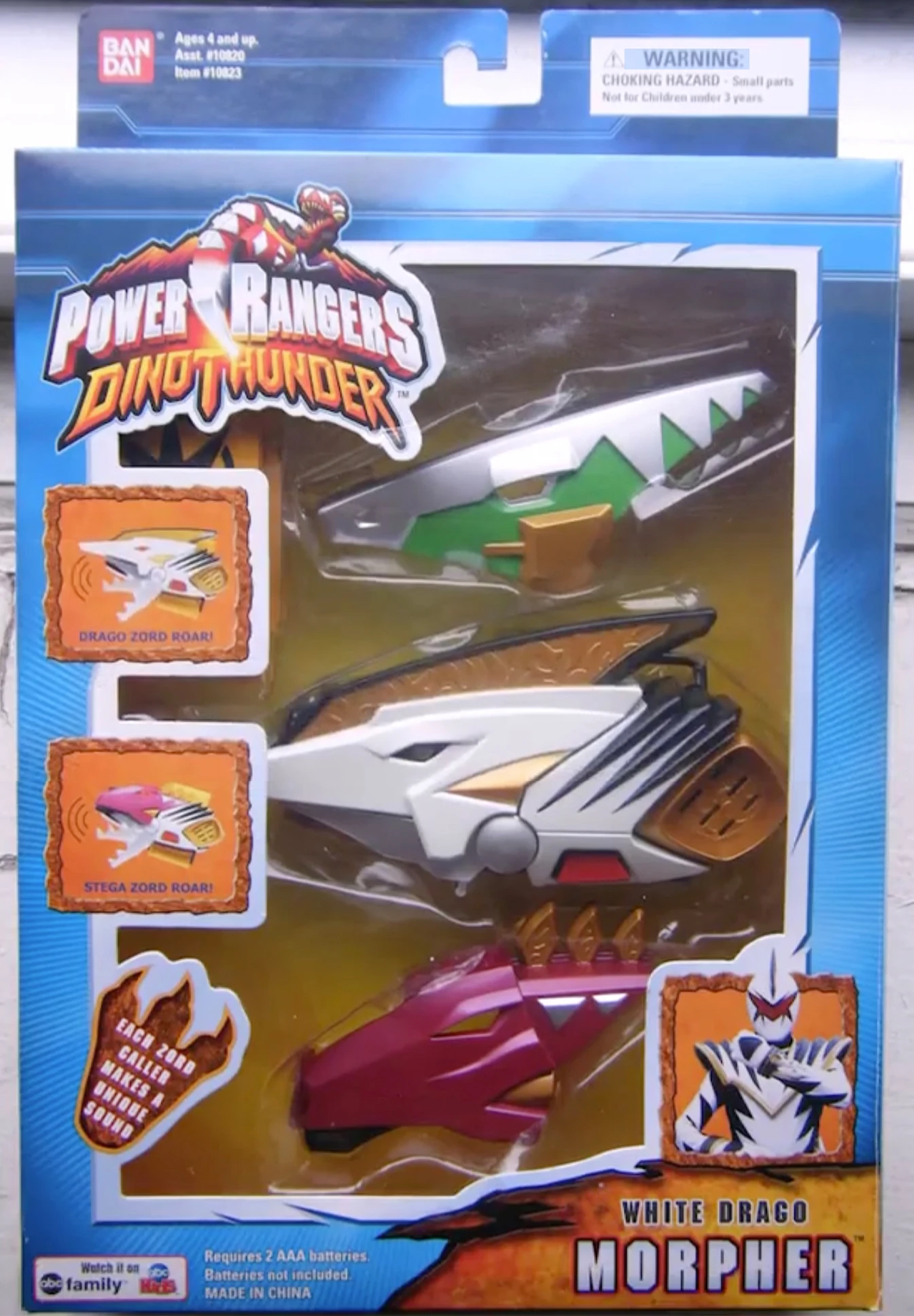 Power Rangers Dino Thunder Triassic Morpher