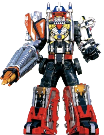 DriveMax Megazord | RangerWiki | Fandom