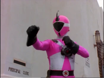 Pink Cyborg Ranger | RangerWiki | Fandom