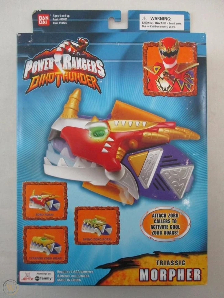 Power Rangers Dino Thunder Toys