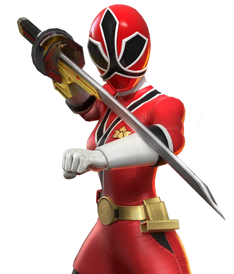 Red Samurai Ranger Girl