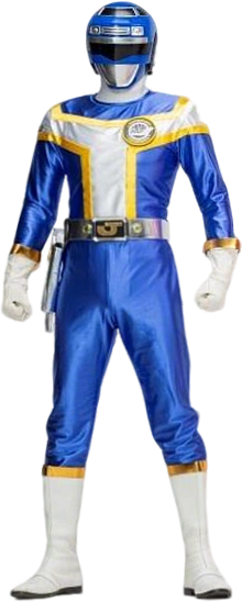 Blue Turbo / ブルーターボ | Kousoku Sentai Turboranger Minecraft Skin