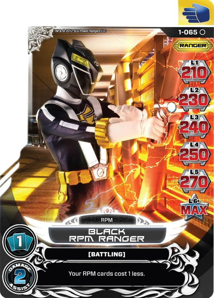 Black RPM Ranger (1-065) | PRACG Wiki | Fandom