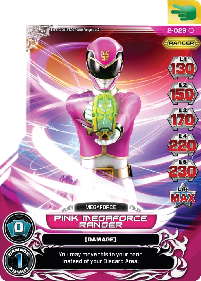 Pink Megaforce Ranger (2-029) | PRACG Wiki | Fandom