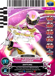 Pink Megaforce Ranger (1-117) | PRACG Wiki | Fandom
